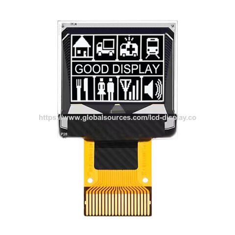 Custom 0.7 Inch 64x48 Pixel High-contrast Oled Display Module With Spi ...