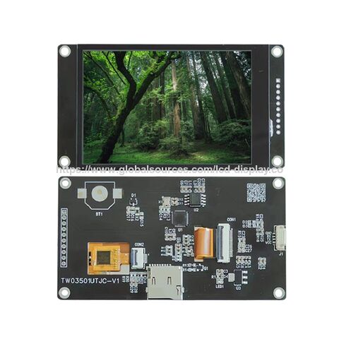 Industrial 3.5 Inch Touch 480x320 Hmi Uart Rs232 Rs485 Tft Lcd Ips ...