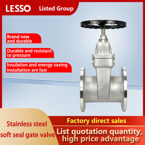 Buy China Wholesale Flanged Soft-sealed Gate Valve (stainless Steel ...
