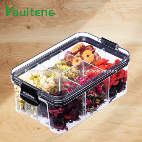 Buy China Wholesale Tidy Plastic 6 Independent Compartment Storage ...