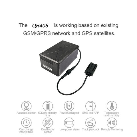Buy China Wholesale Cj280 Qh406 Gps Wireless Strong Magnetic 6000mah ...