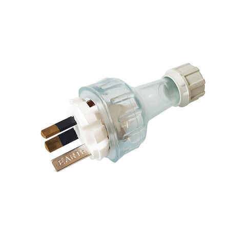 Australia Rewirable Electrical Transparent For Household Use 3 Pin ...
