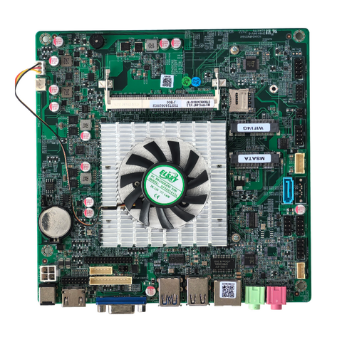 Bulk Buy China Wholesale Elsky M218fc Motherboards Support Wind7/8/10 Linux With Intel Cpu J1900 ...