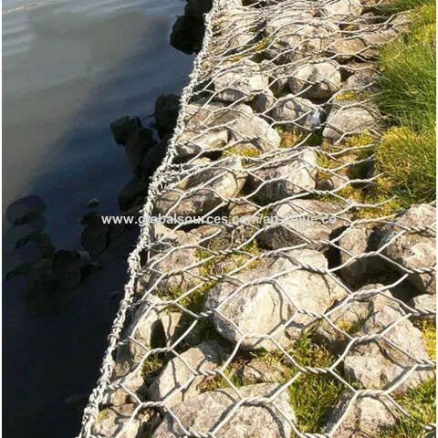 Bulk Buy China Wholesale Gabion Box Galvanized And Pvc Coated Gabion ...