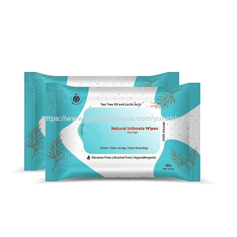 Natural Hygiene Wipes Intimate Care Oem Gentle Cleaning Feminine Wipes ...