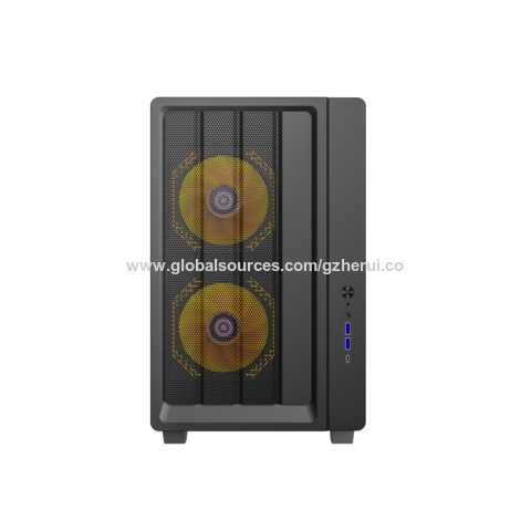 Buy China Wholesale 2025 New Gaming Pc Case Wholesales Black Casing Atx ...