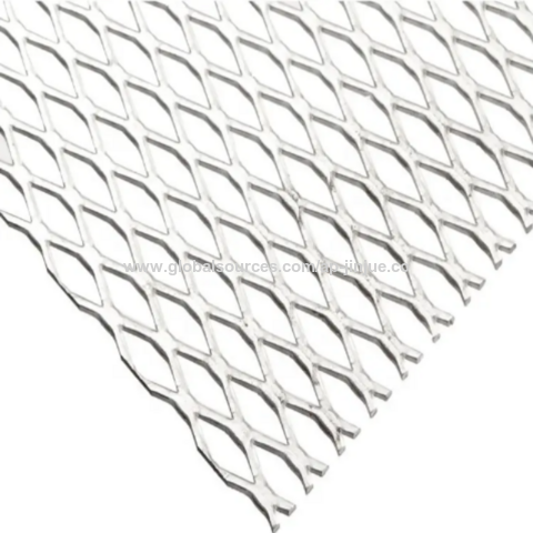 Pvdf Coating Raised Aluminum Expanded Metal Mesh Sheet Wall Cladding ...