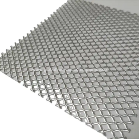 10/20/30 Mm Customized Aperture Aluminum Expanded Metal Wire Mesh ...