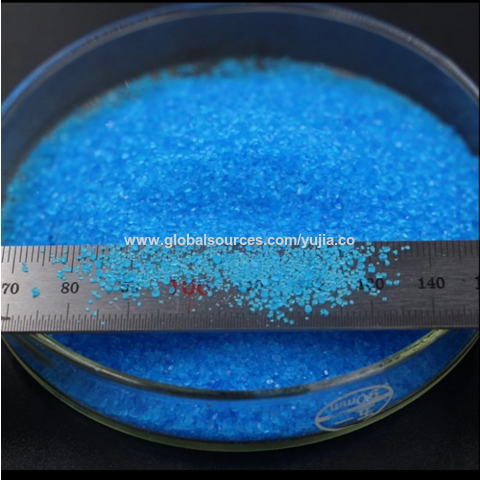 Blue Crystal Copper Sulfate Purity 99% Cuso4 Granular Copper Sulfate ...