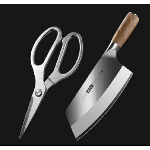 Aa3 Kitchen Stainless Steel Scissors All Steel Household Teeth Multi ...