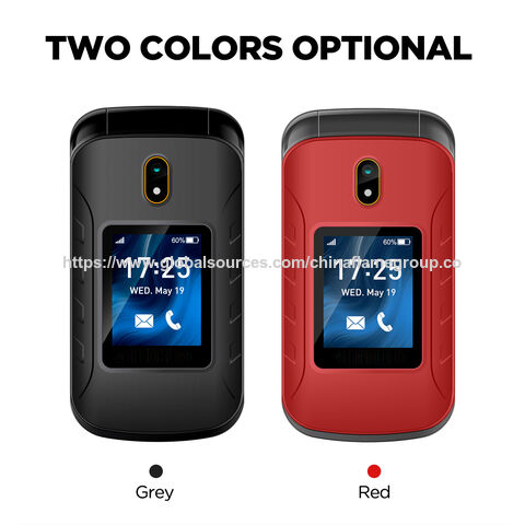 2.8 Inch Double Screen Volte Flip 4g Feature Phone Uniwa V909t Mini ...