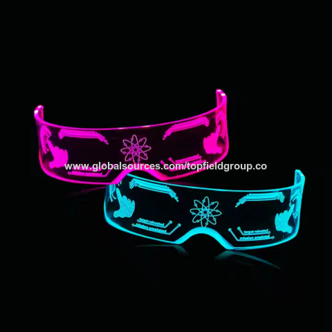 Oem Led Light Up Party Glasses Glowing Light Party Supplies Light Up ...