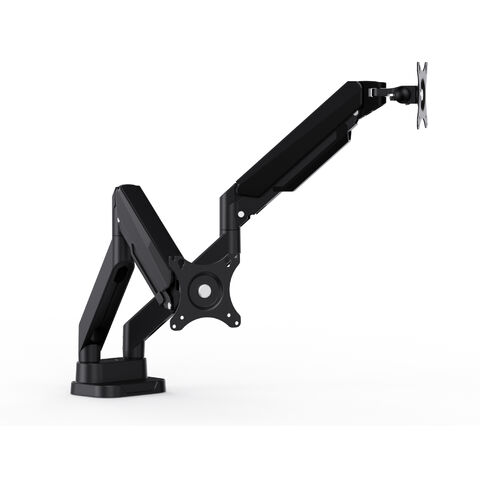 Ergonomic Single Monitor Arm With Gas Spring Adjustable Vesa Desk Stand ...