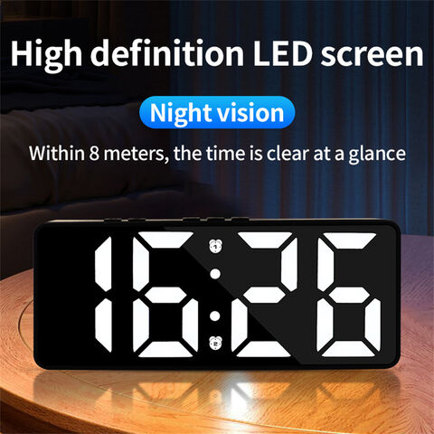 Buy China Wholesale Bestselling Led Digital Alarm Clock Desk And Table ...