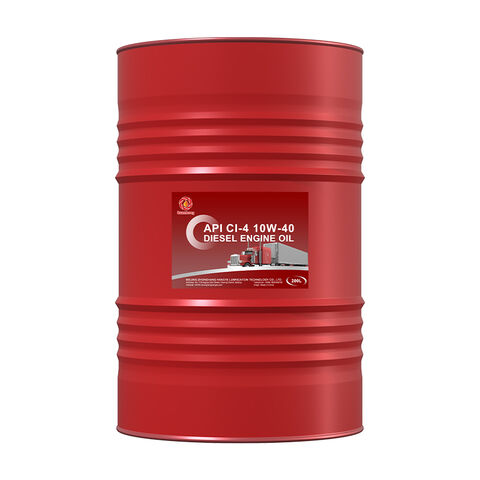 Ci-4 10w40 Diesel Engine Oil Vehicle Lubricant For Construction, Mining ...