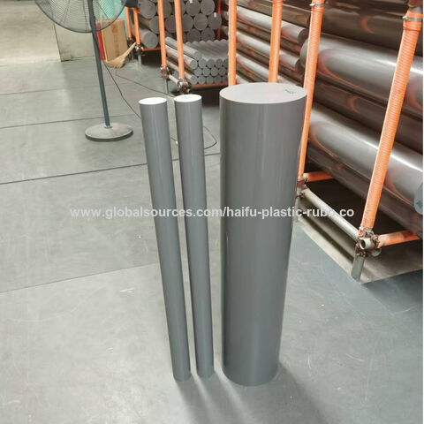 Bulk Buy China Wholesale Extruded Light Grey Cpvc Bar Cpvc Grey Rod ...