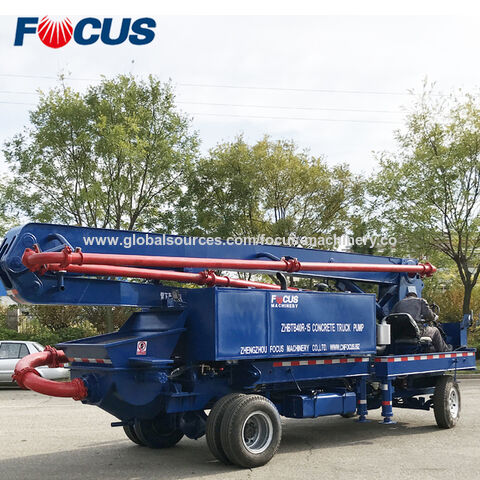 60m3/h Concrete Line Pump Truck Mounted Concrete Pump For Sale ...