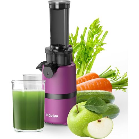Cold Press Juicer, Inoviva Masticating Juicer Machines Compact, Slow ...