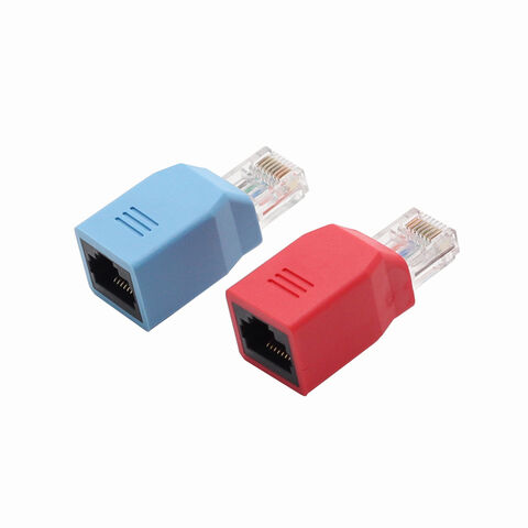 Rj45 Adapter Male To Female Connector Rj-45 Converter For Laptop Pc $0. ...