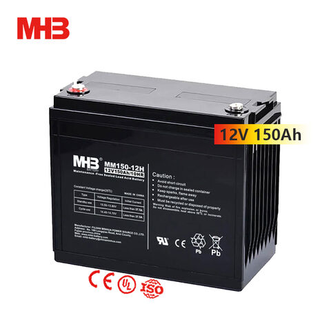 Mhb Mm150-12h Lead Acid Ups Agm Vrla Battery 12v 150ah For Medical ...