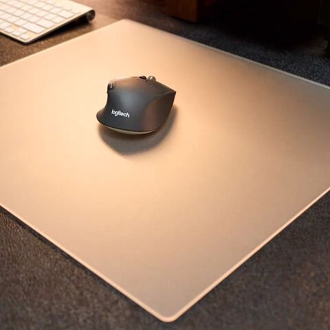 Frosted Tempered Glass Mouse Pad Esports Game Custom Oversized Mouse ...