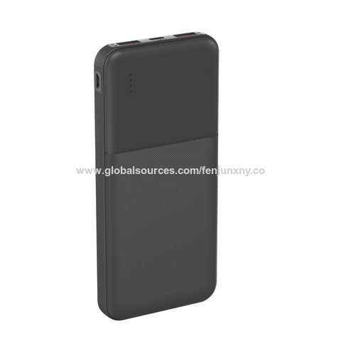 Cheap 10000mah Portable Power Bank 12w Quick Charge Promotional Gift ...