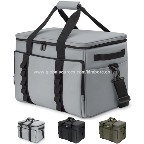Cooler Bag Insulated Leakproof Cooler Large Collapsible Portable Travel ...