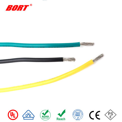 Rosh Certified Ul1571 Tinned Copper Electronic Wire Pvc Insulated Single Core Electrical ...
