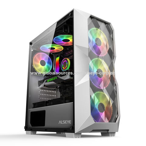 Alseye Big Jony Gaming Pc Case Computer Chassis Middle Tower Atx/m-atx ...