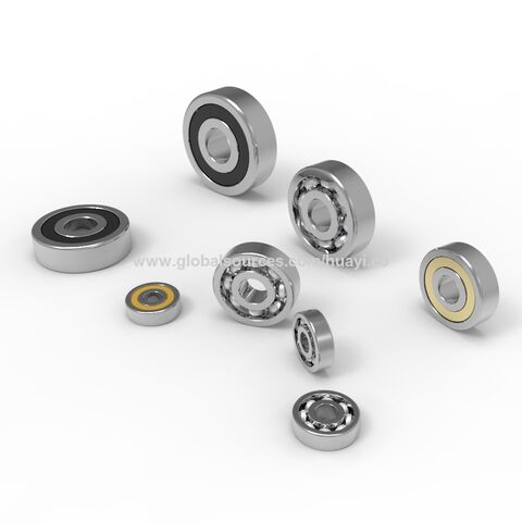 Aisi 440c Stainless Steel Flanged Deep Groove Ball Bearing With Enhanced Corrosion Resistance ...