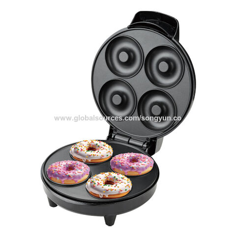 4-hole Donut Maker Breakfast Cake Mini Donut Maker Non-stick Coated ...