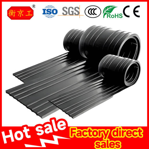 Ribbed Center-bulb Dumbbell-shaped Rubber Waterstop Belt In Concrete ...