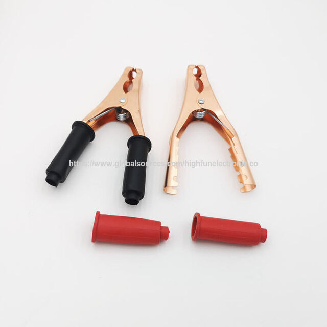 J60022 Factory Outlet Free Sample 200a Car Battery Metal Crocodile Clip ...
