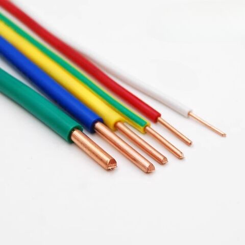 Buy China Wholesale Solid Copper Pvc Insulated Ground Wire Electric ...