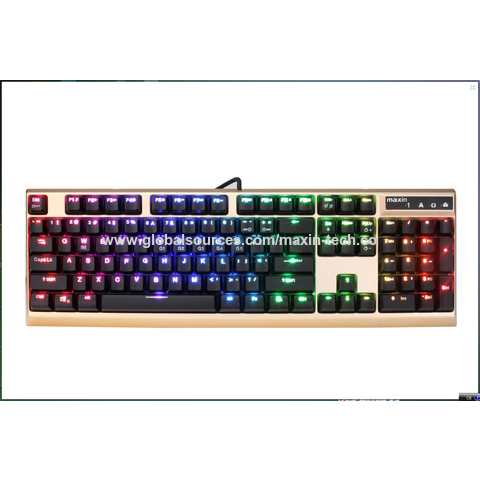 Buy China Wholesale Gaming Mechanical Keyboard With Full Anti-ghost Key ...