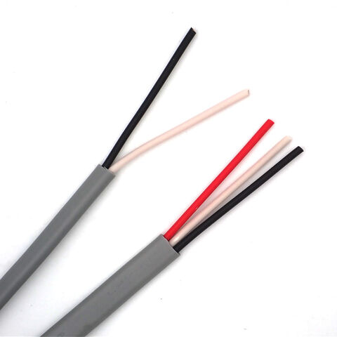 Great Workmanship Jis Vvf Solid Bare Copper Power Cable Pvc Jacket Flat ...