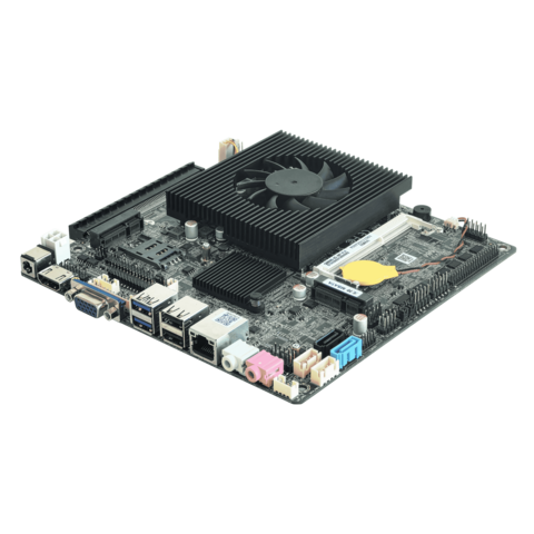Embedded Mini Itx Industrial Motherboard Qm8680 4k 30hz Nb-ddr3l Intel Notebook 4th Gen I3 I5 I7 ...