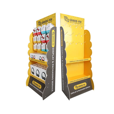 Bulk Buy China Wholesale Custom Power Bank Hook Cardboard Floor Display ...