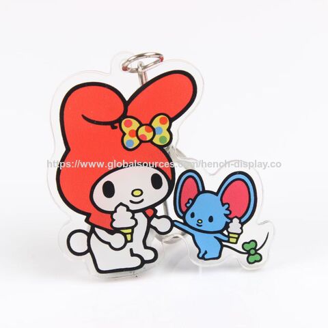 Factory Direct High Quality China Wholesale Acrylic Anime Keychain ...