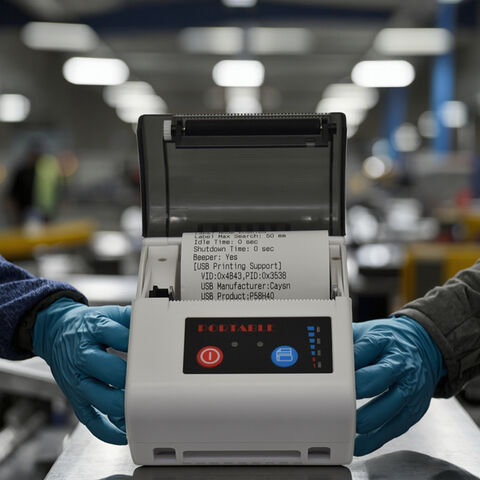 Mini Pocket Printer With Wireless Bluetooth 58mm Portable Thermal ...