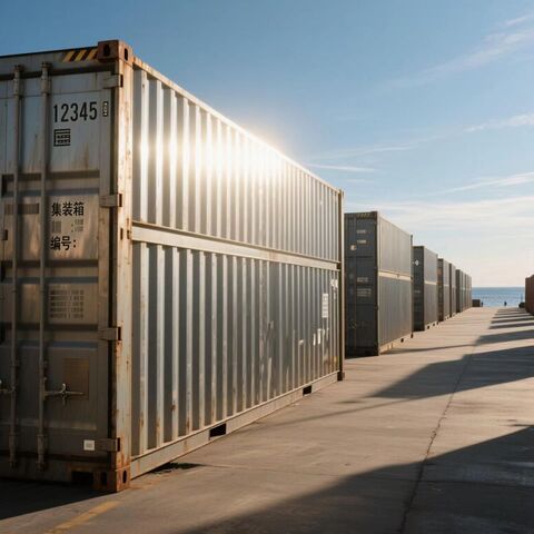 Used 20gp 40hq Dry Container From Shenzhen Ningbo To Usa High Quality ...