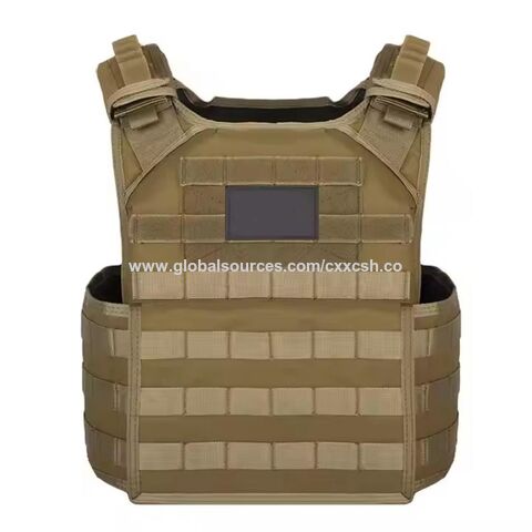 Combat Training Vest Mesh Outdoor Protective Safety Duty Vests Plate ...