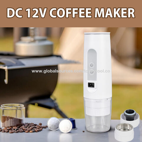 Dc12v Car Coffee Machine With Fast Heating (3 Min) & 20bar Pressure ...