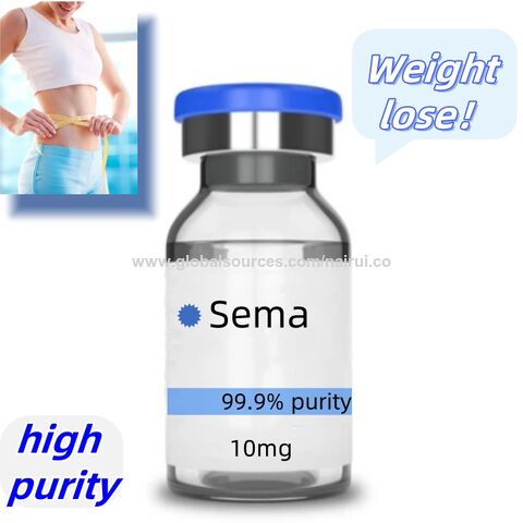 99.9% Purity Cosmetic Peptides Sema Factory Supply Customized 5mg 10mg ...