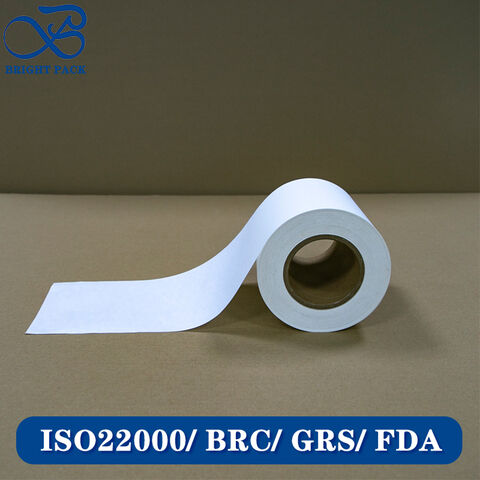 Self-adhesive Paper Film Roll For Product Sealing Custom Width Easy ...