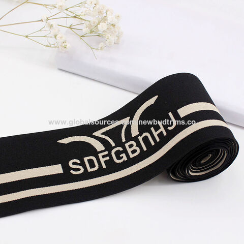 High Elasticity Letter Elastic Band, Wide And Soft Multiple Styles ...