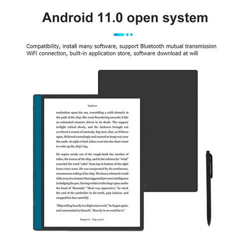 Lectores Kobo E-ink Tablet E-book With Stylus Ereader Pocketbook 10.1 ...