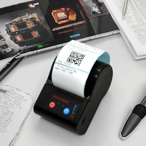 Mini Handy Mobile Label Printer 58mm Wireless Bluetooth Thermal ...