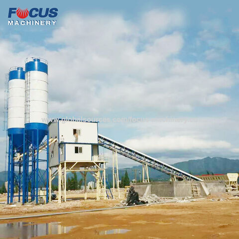 Hzs90 Concrete Batching Plant With Spare Parts, Hzs90 Concrete Batching ...