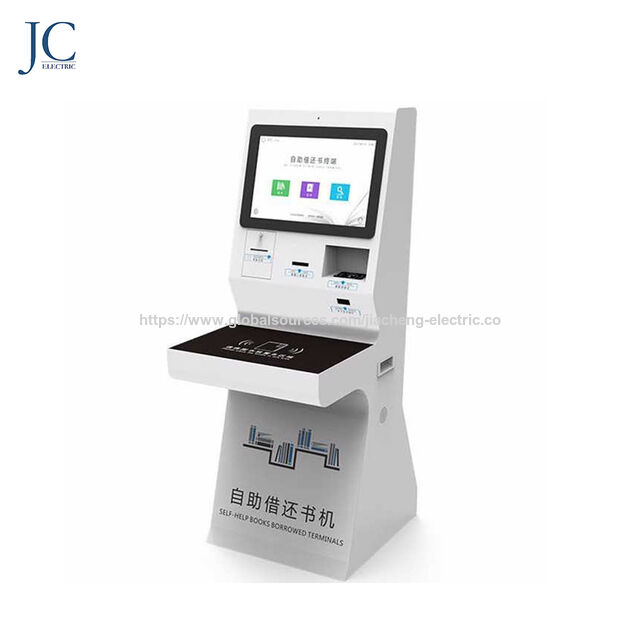 Factory Direct Public Library Kiosk Machine With Barcode Scanner, Rfid ...